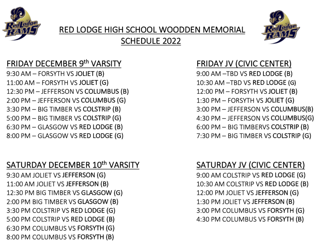 Live Feed | Red Lodge School District